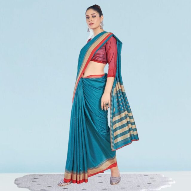 Uniform Sarees | Uniform Saree For Teachers | Uniform Saree for school ...